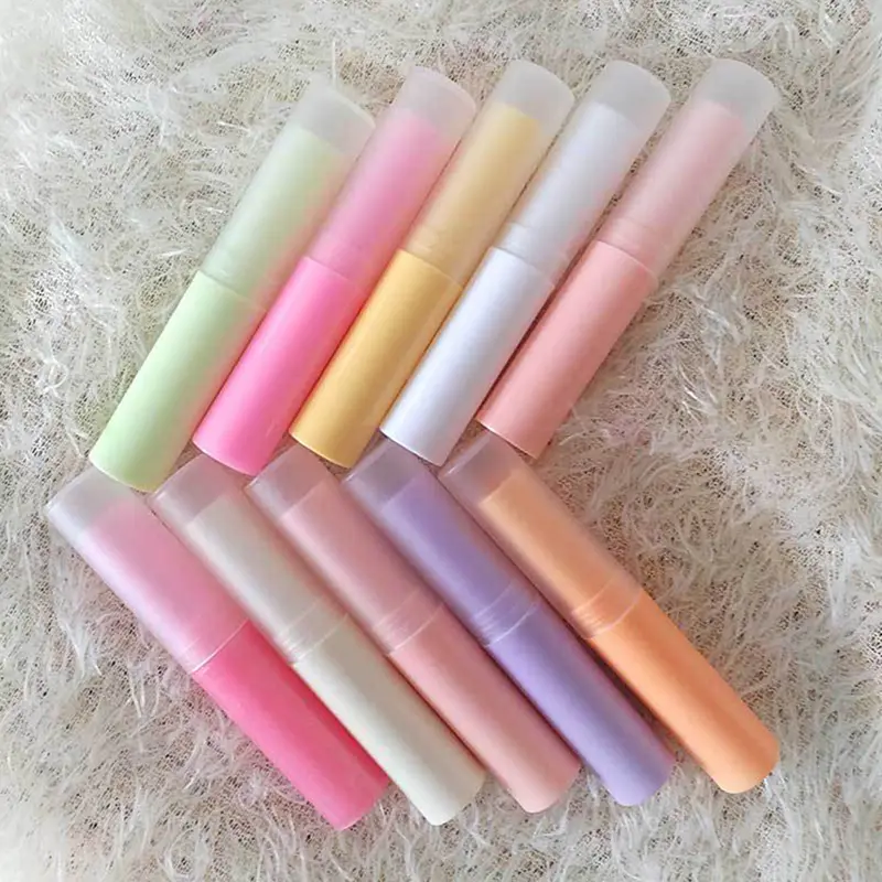 5Pcs/lot 3g Lipstick Tube Lip Balm Container With Caps Mini Empty Lip ...
