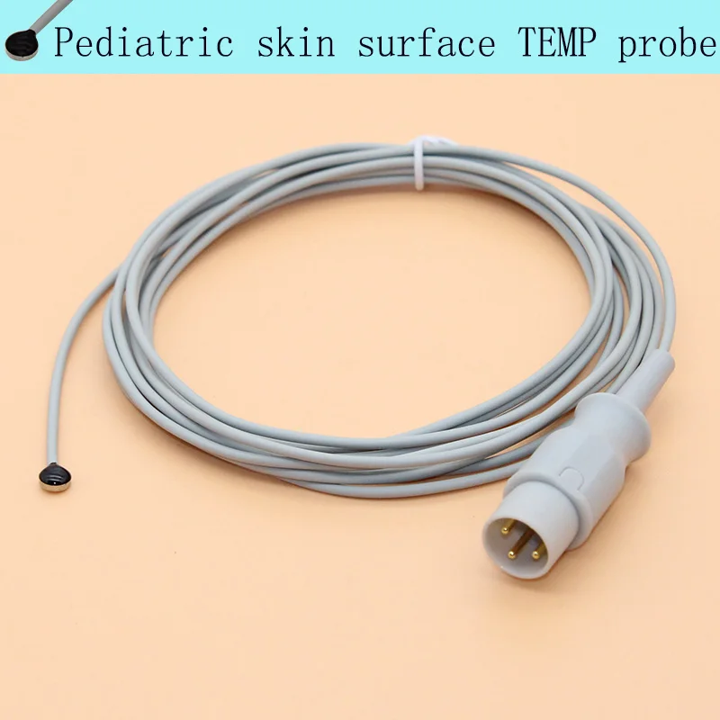 Reusable medical temperature probe for Air shield monitor,3pin adult ...