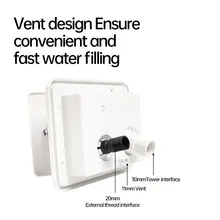 RV Square Water Inlet Filling Port With Pressure Filling Port Gravity ...