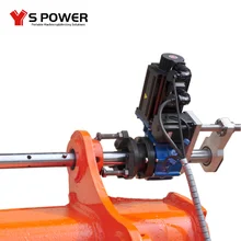 A portable line boring machine, specifically the S Power SPOWER model, designed for inner hole ...