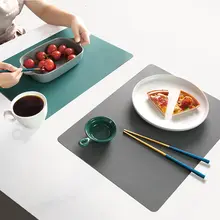 NEW Silicone Waterproof Placemat Table Mat Heat Insulation Anti ...