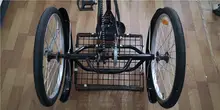 Three-Wheel Bike Rear Axle, Versatile For Snow And Speeds.