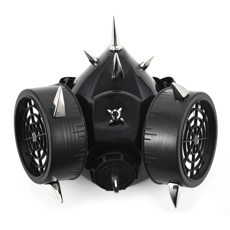 Steampunk Gas Mask Spikes Cosplay Gothic Respirator – Halloween Party ...