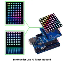 Sunfounder 8X8 Rgb Led Matrix For Arduino: Bright, Full-Color Display!