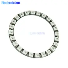 Ws2812B Rgb Led Strip 24X5050 Integrated Drivers, Perfect For Arduino ...