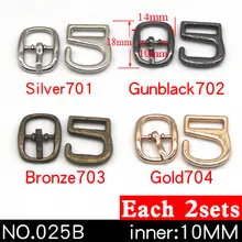 8 sets metal buckle with 9 hooks for Mending shoes bag Belt Buckles ...