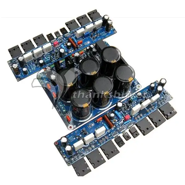 Tzt Ljm Hi-End Stereo Power Amplifier 200Wx2, Perfect For Home Theater.
