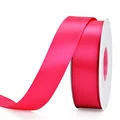 YAMA 25yards/roll Single Face Satin Ribbon 6 9 13 16 25 38 mm Ribbons 1 ...