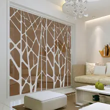 Stunning 3D Geometric Mirror Stickers For Living Room Wall Decoration