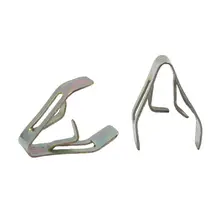 Universal Car Radio Retaining Clip, Metal Fastener, Auto Dashboard Fix.