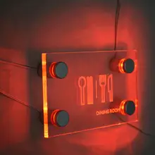 LED Wall light Illuminate Screw Standoffs steady Aluminum alloy ...