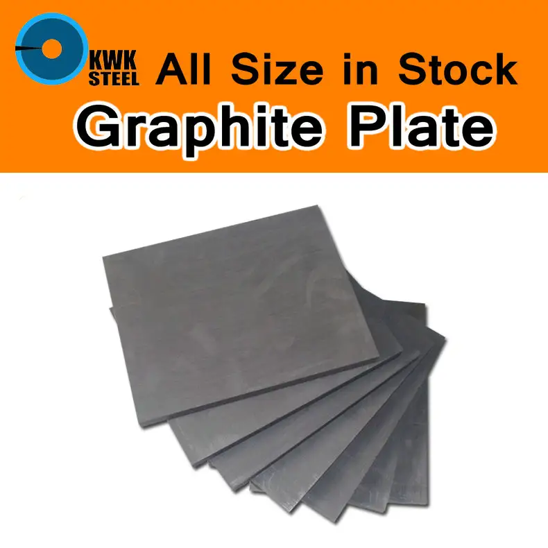 High-Purity Graphite Electrode Plate For Diy Abrasives Projects.