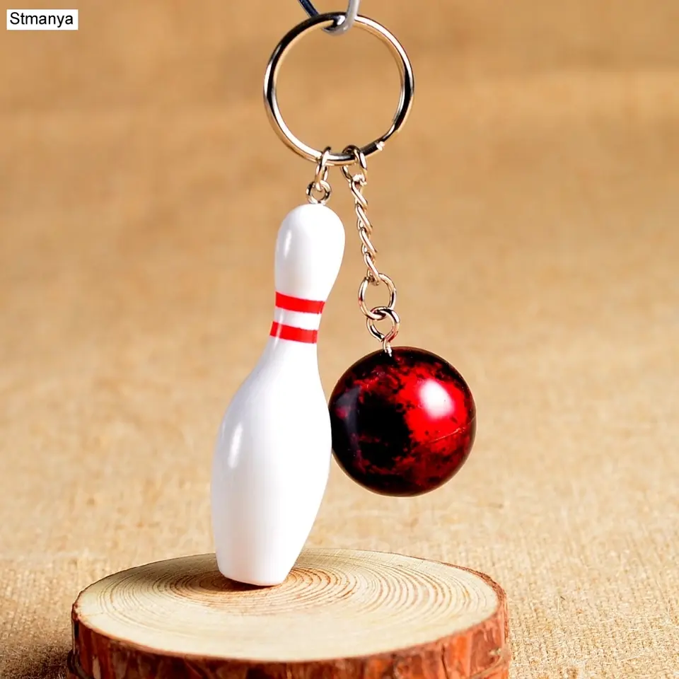New Design Bowling Keychain, Hot Sale Gift For Man & Woman