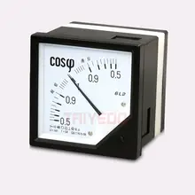 AC 6L2 Analog COS Power Factor Meter 5A 6L2-COS Panel Meter 220V/380V
