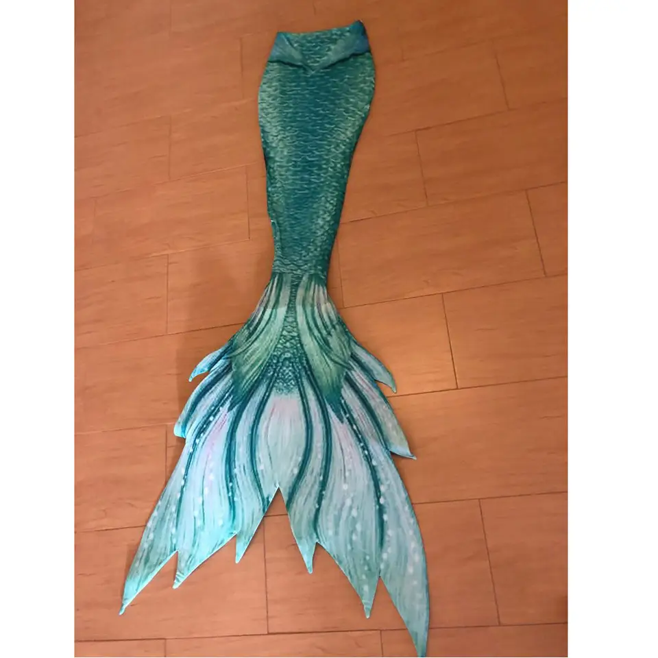 Customized Mermaid Tail for Swimming Swimsuit Tail and Fins Monofin ...