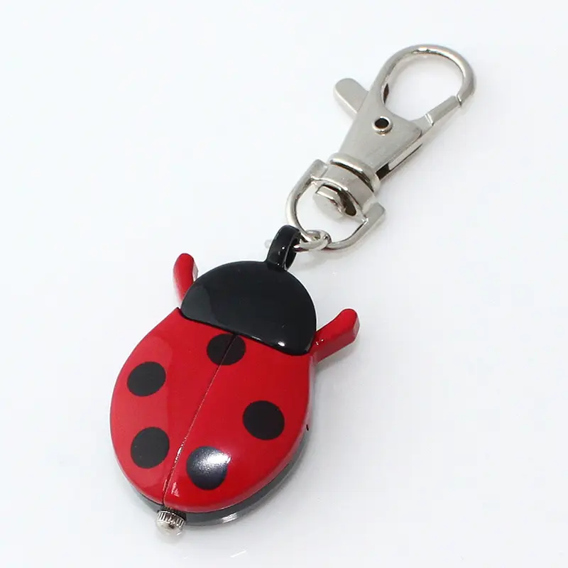 Elegant Crystal Ladybug Pocket Watch, Gift-Ready In A Bag.