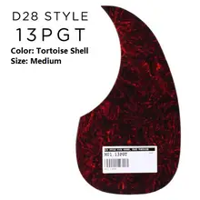Genuine Martin Guitar Pickguard M/L, Black Or Faux Tortoise – Instant ...