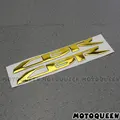 Motorcycle 3D Chrome CBR HRC LOGO Decals Fairing Label Stickers For HRC ...