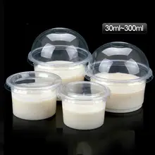 High-Quality, Disposable Pudding Cups With Lids For Parties And Weddings.