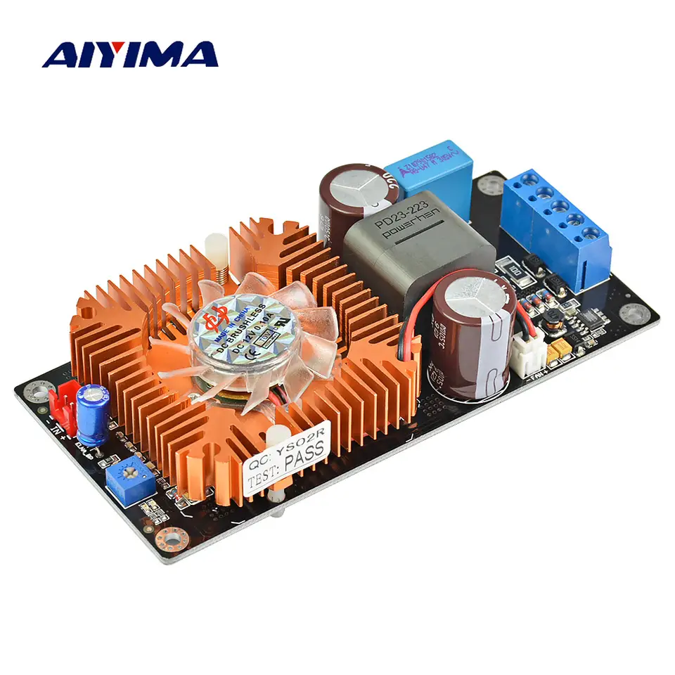 High-Power Mono Subwoofer Amplifier Board For Home Theater Audio Enthusiasts.
