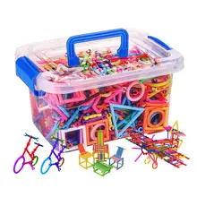 Unlock Creativity With 500Pcs Magic Wand Building Blocks!