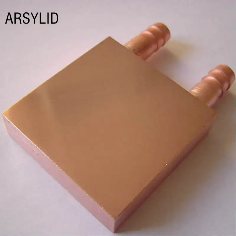 Copper 40X40Mm Water Cooling Block For Cpu & Gpu, Fluid Diy, Quick Cooling!
