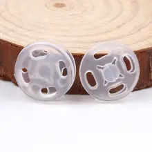 Discover 100 Clear Plastic Snap Buttons For Diy Sewing Projects ...