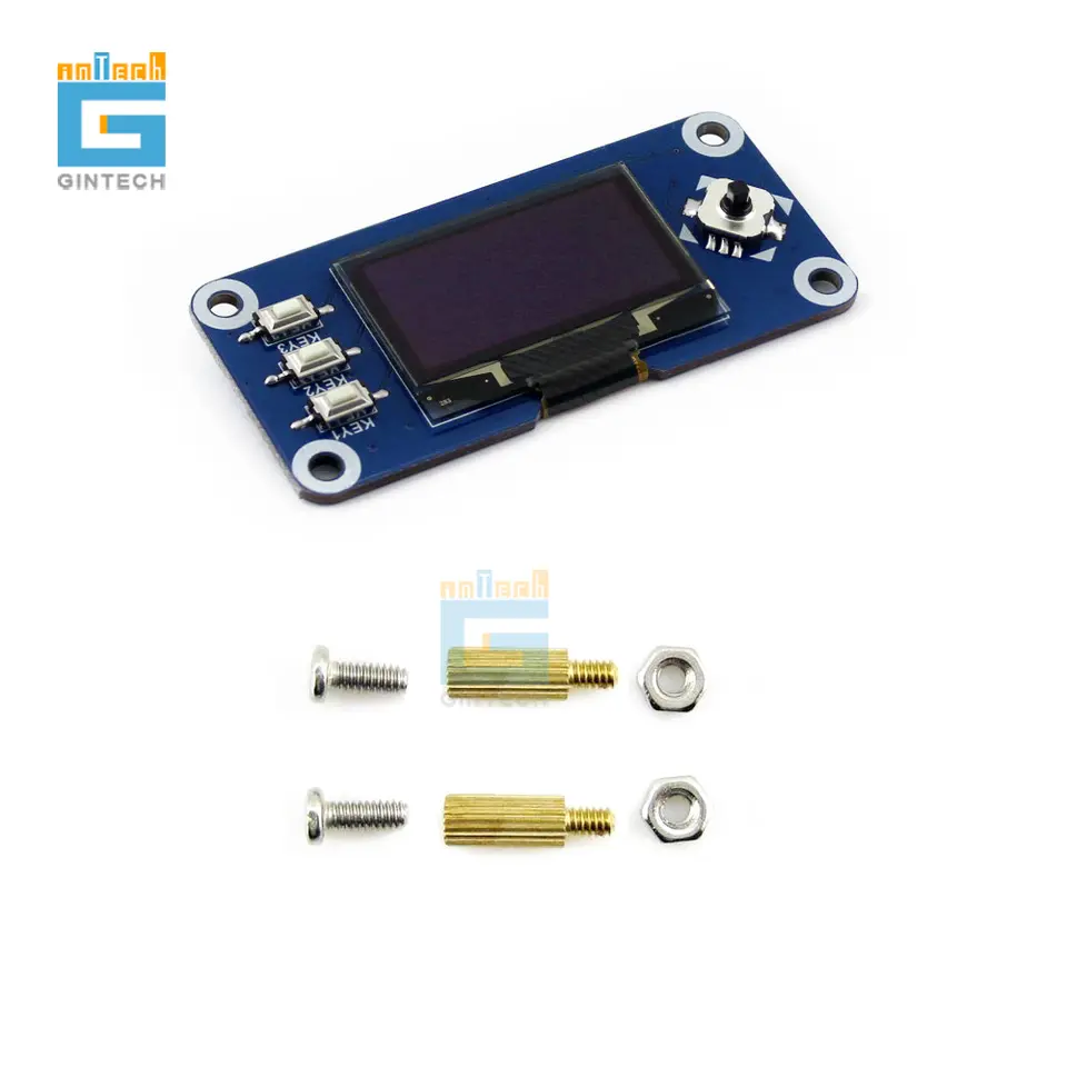 Discover The Waveshare 1.3" Oled Hat For Raspberry Pi – 128X64 Pixels, Spi/I2C Connectivity!