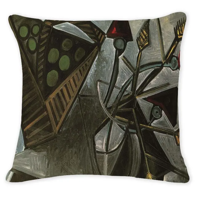 Own Photo Pillow Cases Oil Printed Picasso Pillow Cover Outdoor Large ...