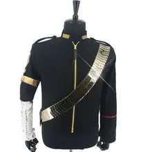 Michael Jackson Jam Jacket & Metal Belt Halloween Cosplay