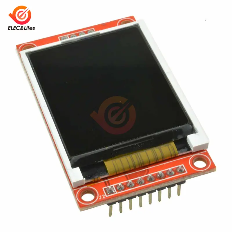 1.8" Tft Lcd Display Module, Sd Card Support, Spi Interface, Arduino ...