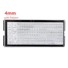 3mm/4mm/6.4mm Letters Plate Custom Personalised Name Address Rubber ...