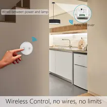 Wireless 2500W Light Switch, Easy Install, 200M Range, Tiny Relay Module