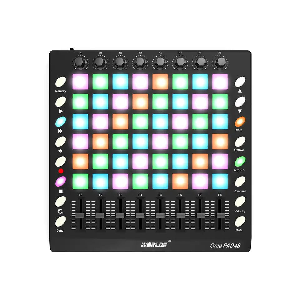 Epic Midi Drum Controller With Backlight & Usb, Perfect For Electronic ...