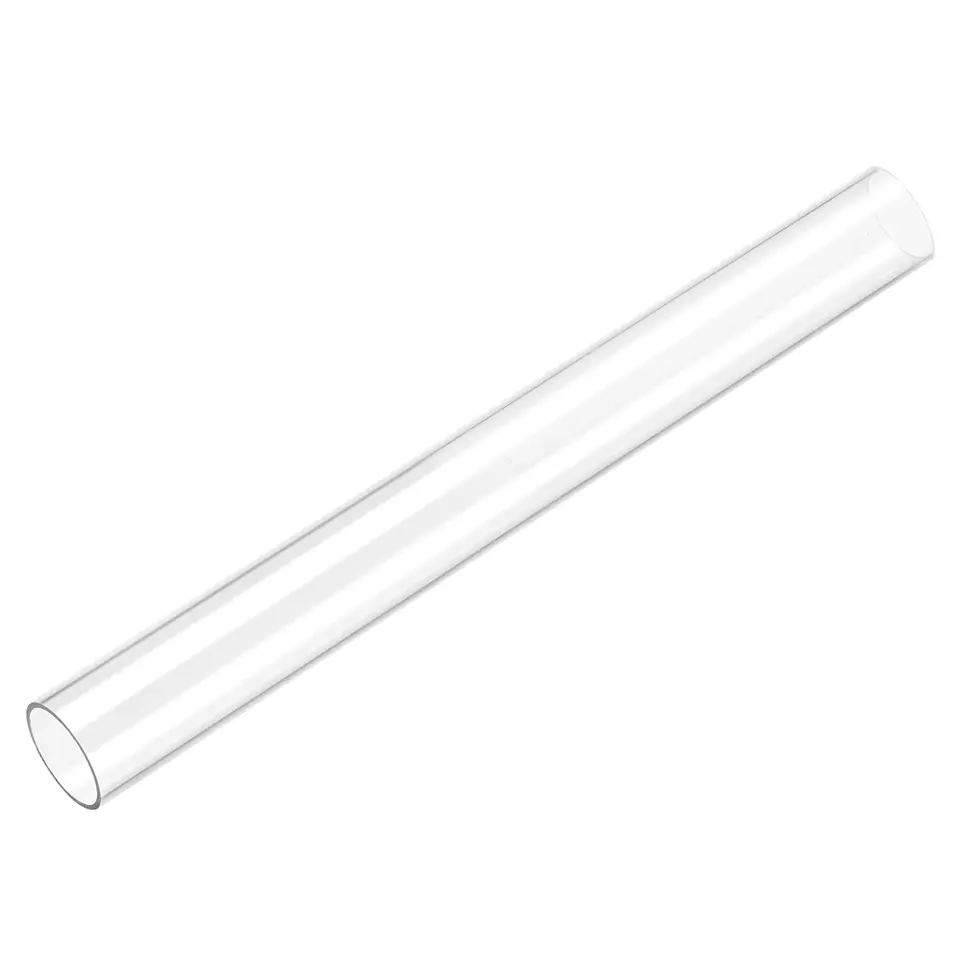 High-Quality 305Mm O.D. Transparent Acrylic Pipe For Rigid Tubing Projects.