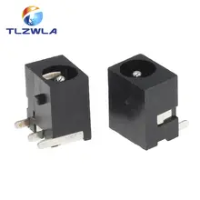 10PCS DC-044 5.5x2.1mm DC Power Jack Socket Connector 3-Pin Panel Mount ...