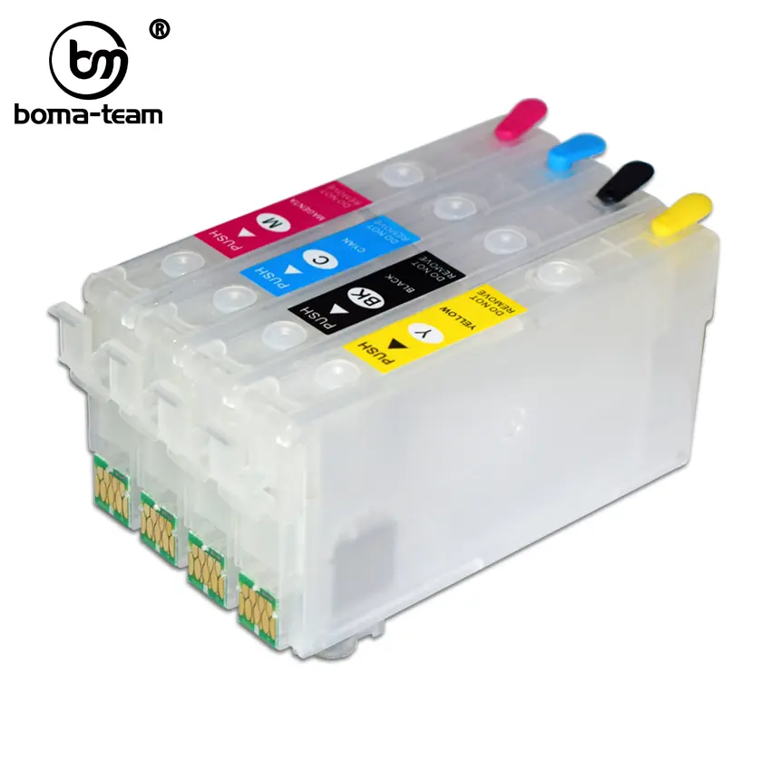 Epson Workforce Printer Refill Ink With Chip, Xl Capacity.