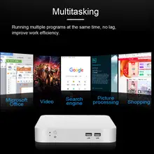 BEBEPC Mini PC HTPC Intel Core i5 4200U 3317U i3 6100U Windows 10 Pro ...