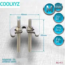Kitchen faucet faucet fixed foot big foot screw extension nut wash ...