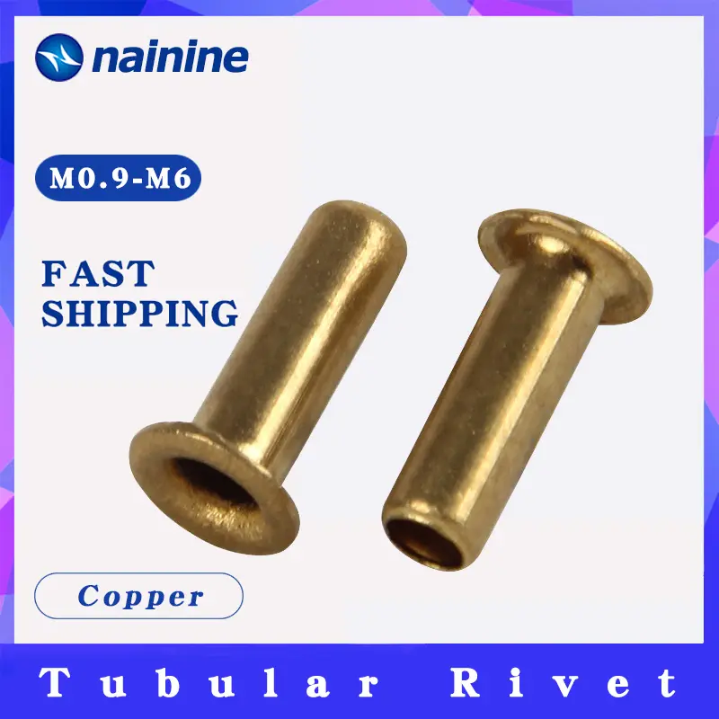 High-Quality Gb876 Tubular Rivets For Pcb Assembly, M0.9 To M5 Sizes.