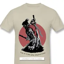 Cool Black TShirt Sekiro Shadows Die Twice Wolf Sengoku Kuro Game Homme ...