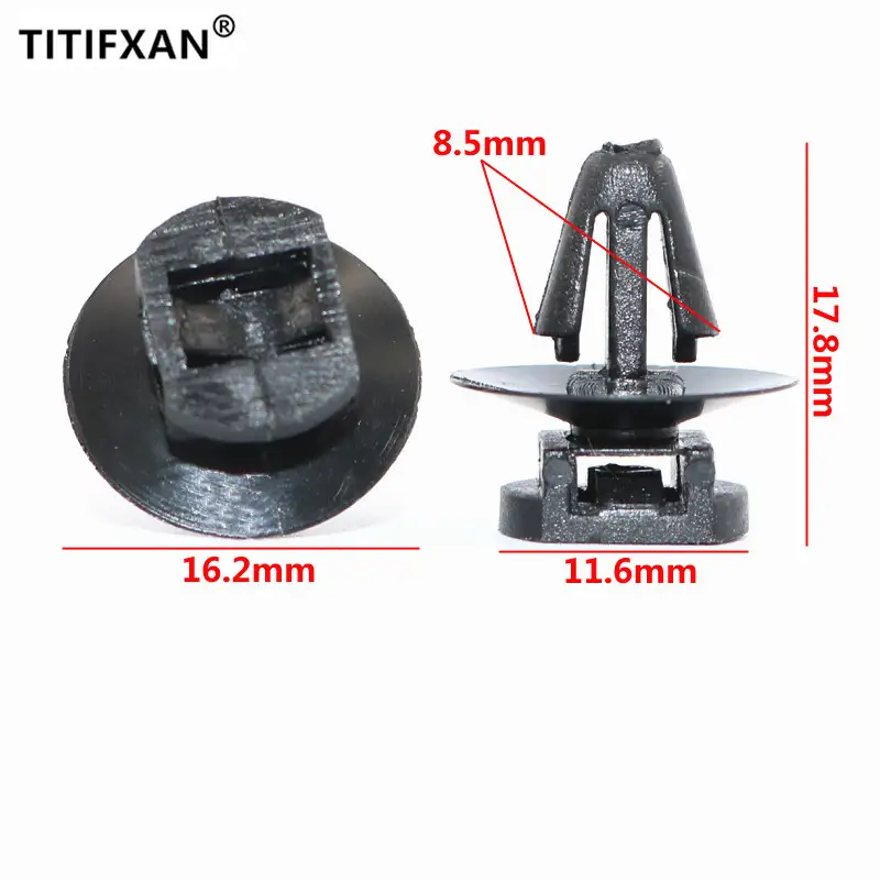 Audi Vw Plastic Fastener Clip, Automotive Sheet Metal M6 Aperture Cable ...