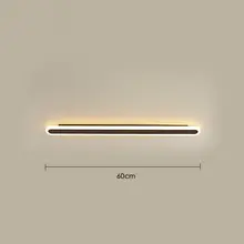 Long strip bedroom wall light porch simple modern LED decoration living ...