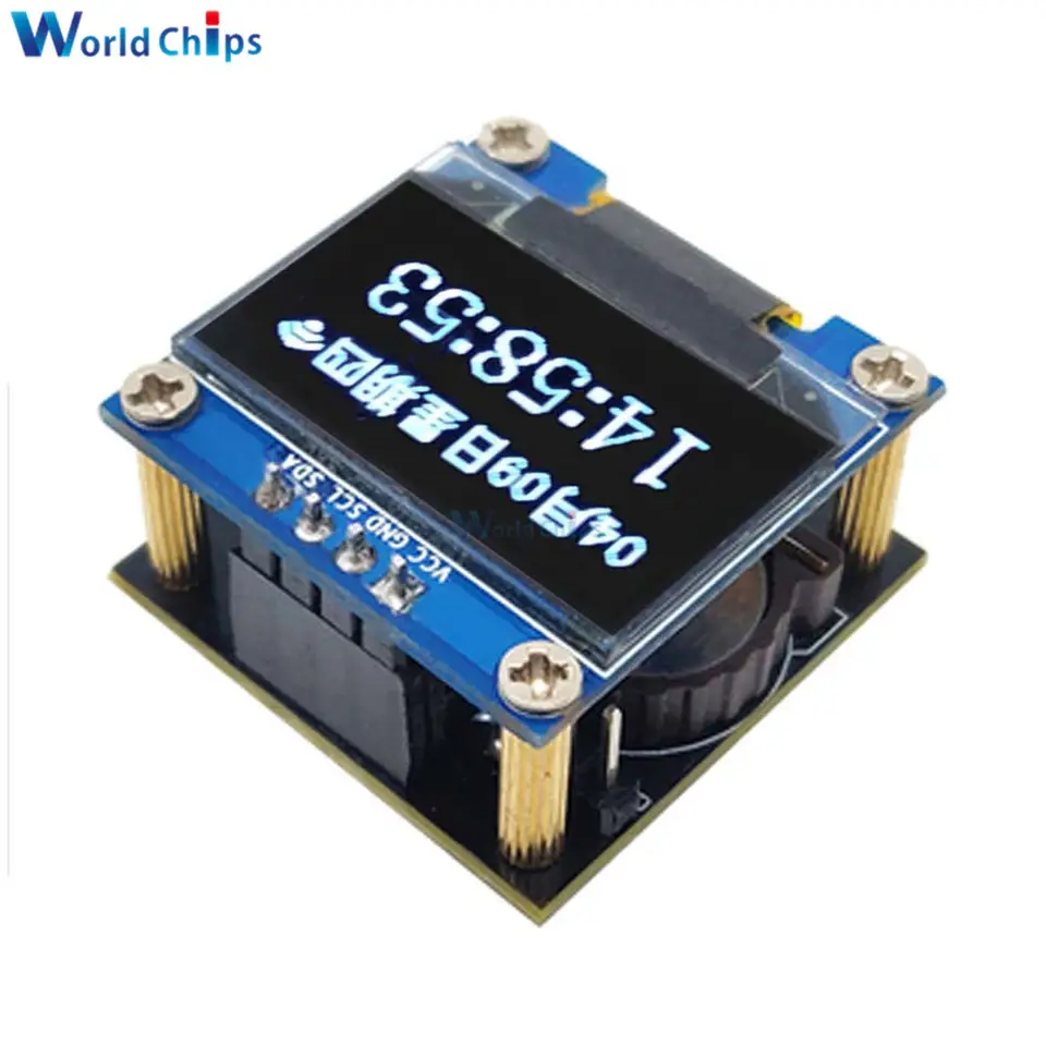 Esp8266 Wifi Clock Oled Display For Arduino Diy Projects