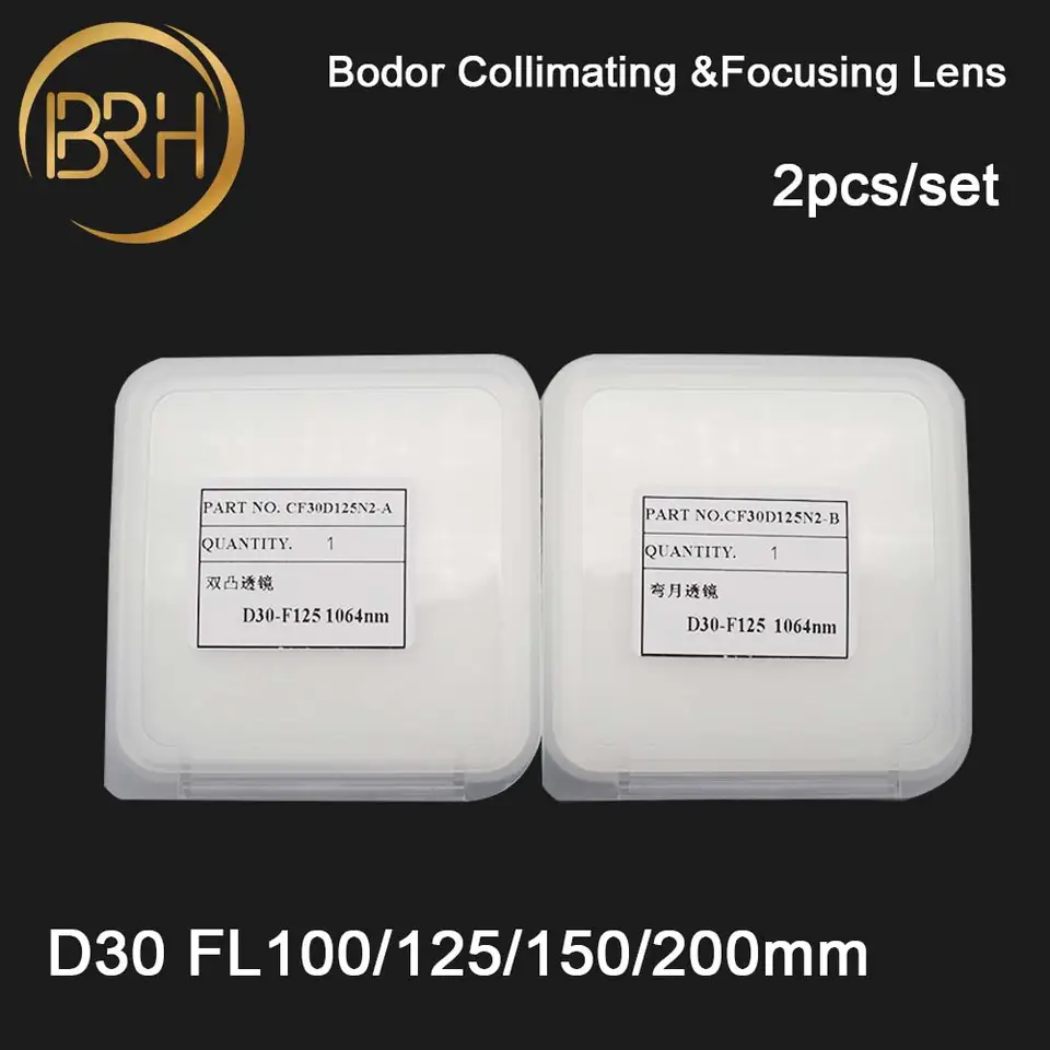 Bodor Laser Focusing Lens, D30 Series, Perfect Fit For Cutting Heads.