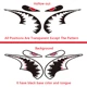 1Set Bicycle Frame Decoration Sticker Shark Head Tube Sticker MTB Bike ...