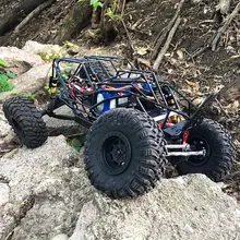 Full Tube Frame Metal Chassis Metal Body Roll Cage for 1/10 RC Crawler ...