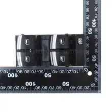 New Chrome Master Window Switch For Audi A3 8P A4 S4 RS4 B6 B7 A6 S6 ...
