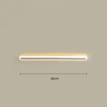Long strip bedroom wall light porch simple modern LED decoration living ...