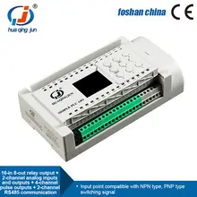High-Quality Huaqingjun Plc For Stepper Motor Control With 16 Inputs And 8 Outputs.
